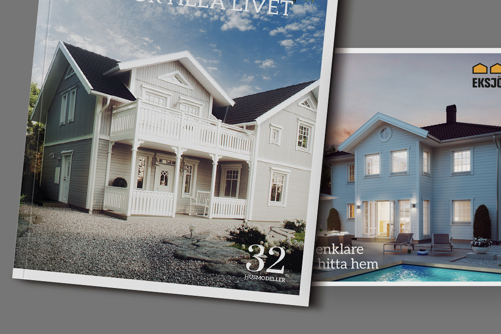Eksjöhus, kataloger - Fem punkter